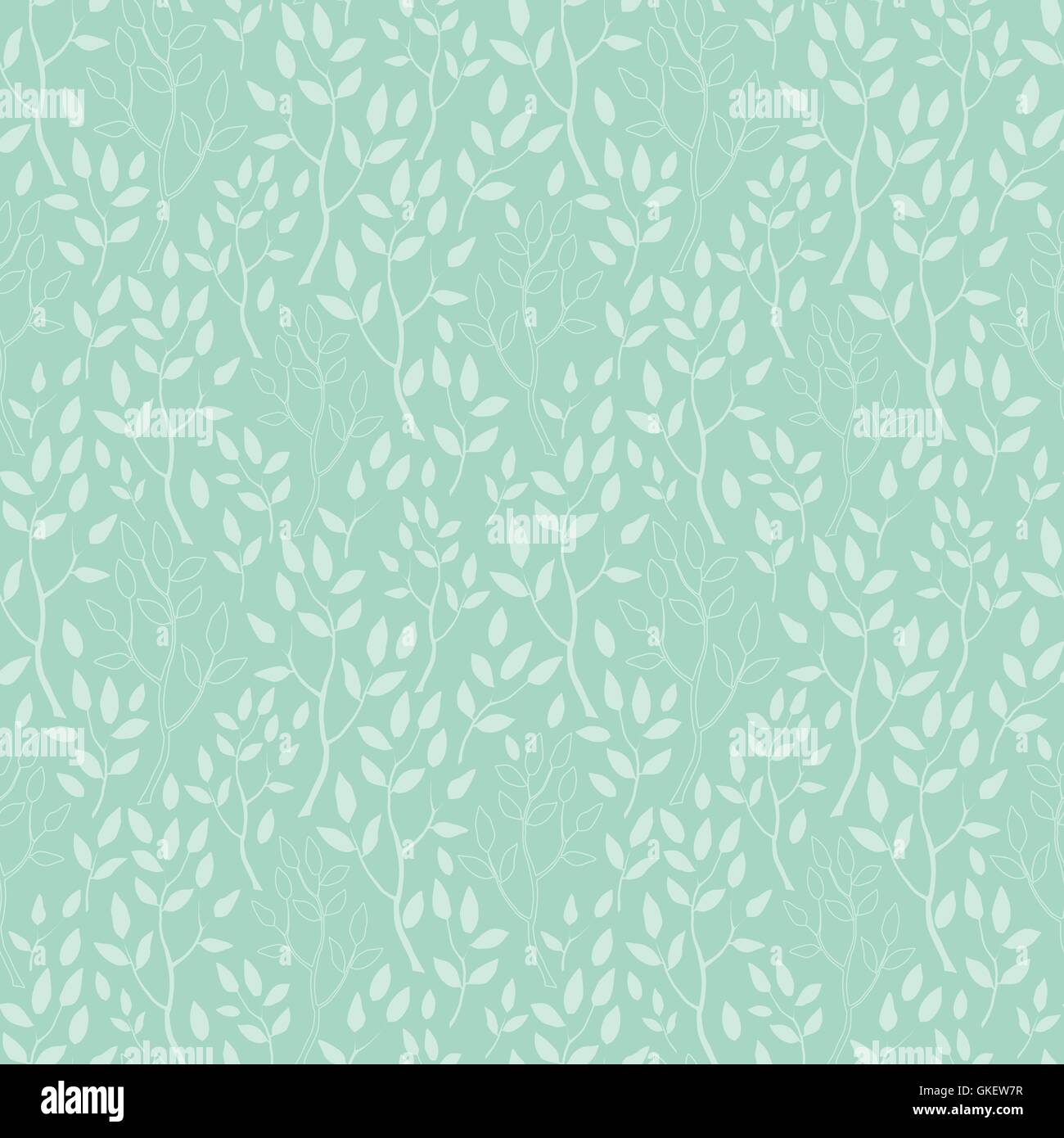 Vector green trees texture seamless pattern background Stock Vector ...