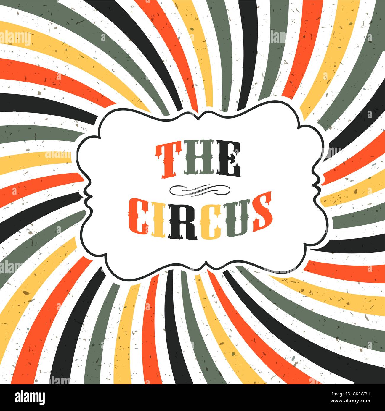 Circus poster vintage template hi-res stock photography and images - Alamy