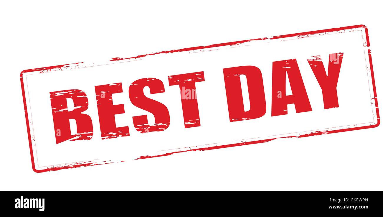 Best days Stock Vector Images - Alamy