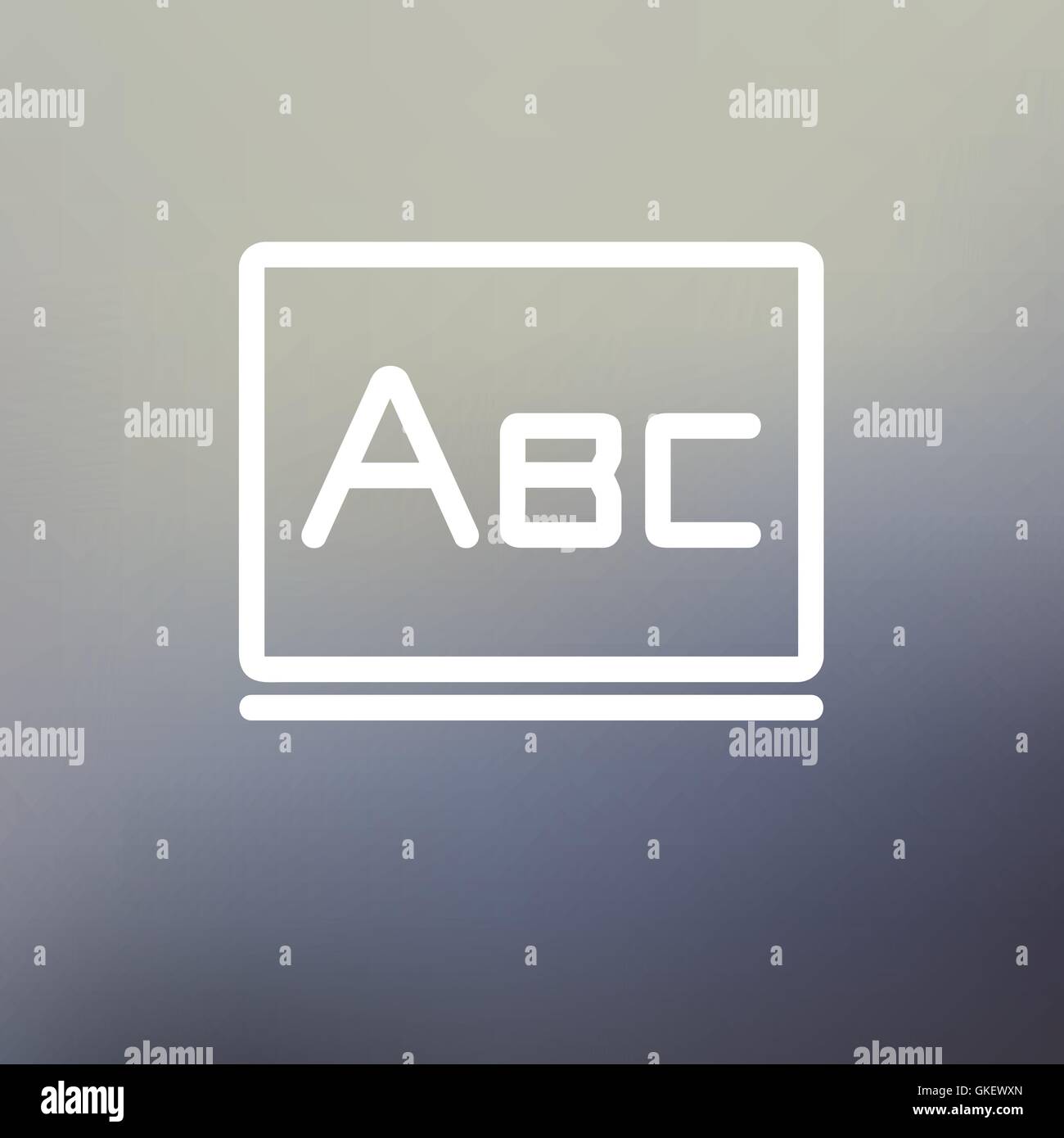 Big alphabet letters Stock Vector Images - Alamy