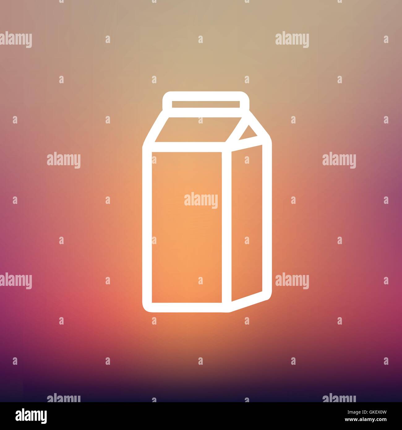 Product in box line Stock Vector Images - Alamy