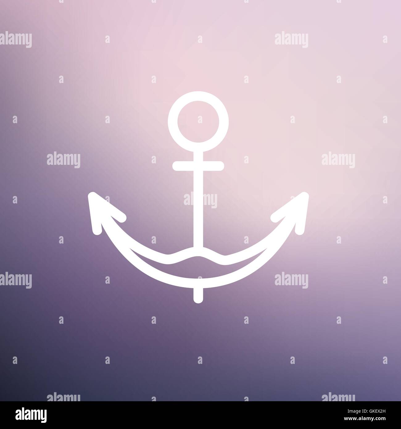 Captain line icon outline Stock Vector Images - Alamy