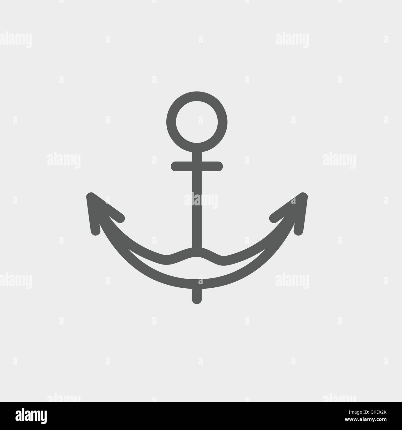 Captain line icon outline Black and White Stock Photos & Images - Alamy