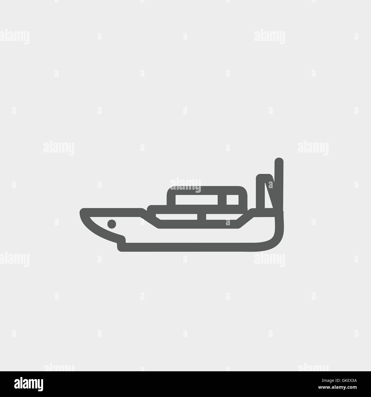 Sea container port Stock Vector Images - Alamy