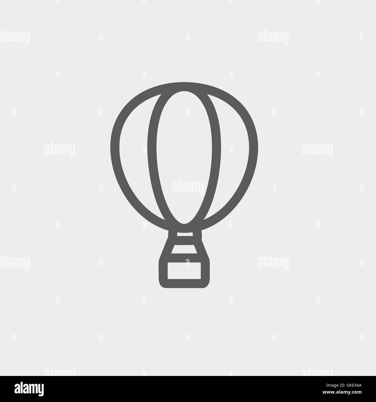 Vintage air balloon icon Stock Vector Images - Alamy