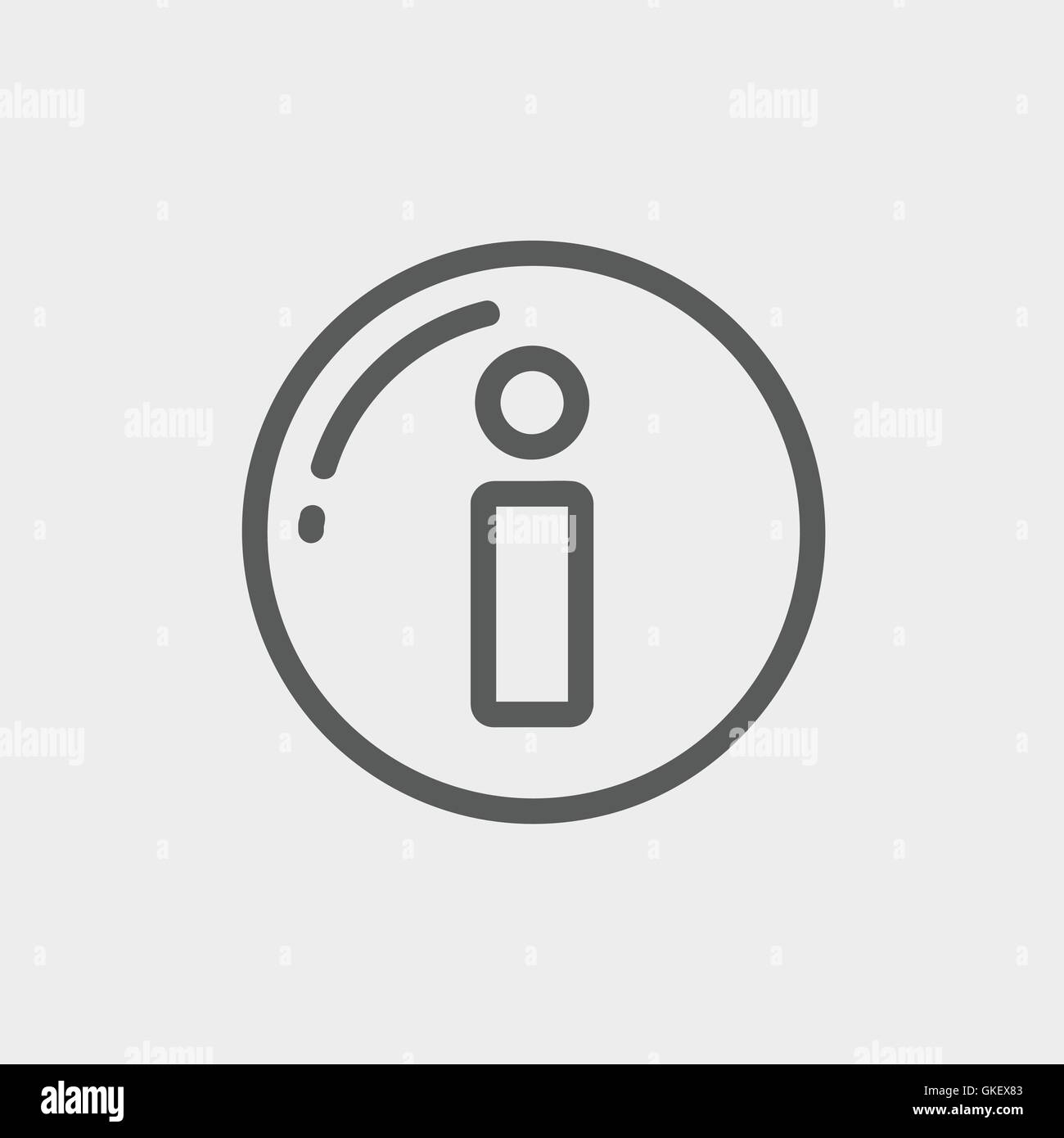 Vision line art eye Stock Vector Images - Alamy