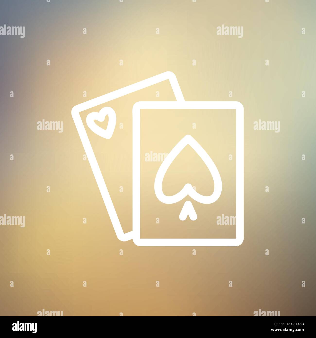 Old playing cards Stock Vector Images - Alamy