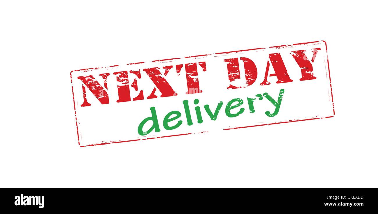 Delivery times sign Stock Vector Images - Alamy