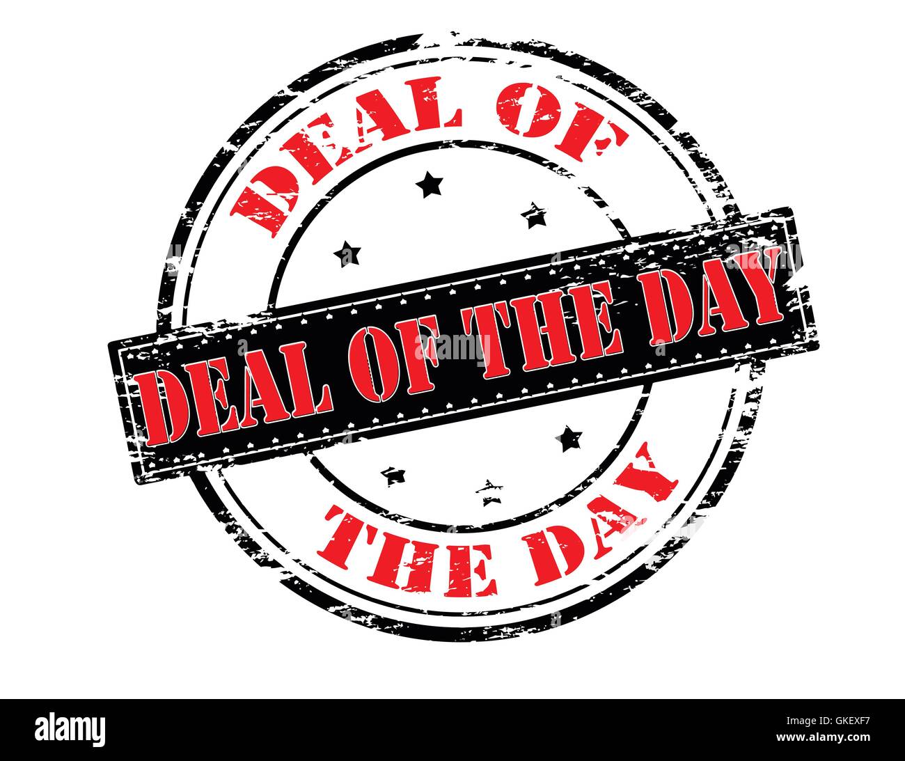 Deal of the day Stock Vector Image & Art - Alamy