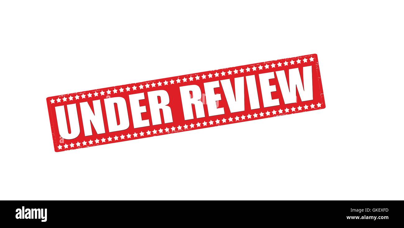 Under review symbol Cut Out Stock Images & Pictures - Alamy