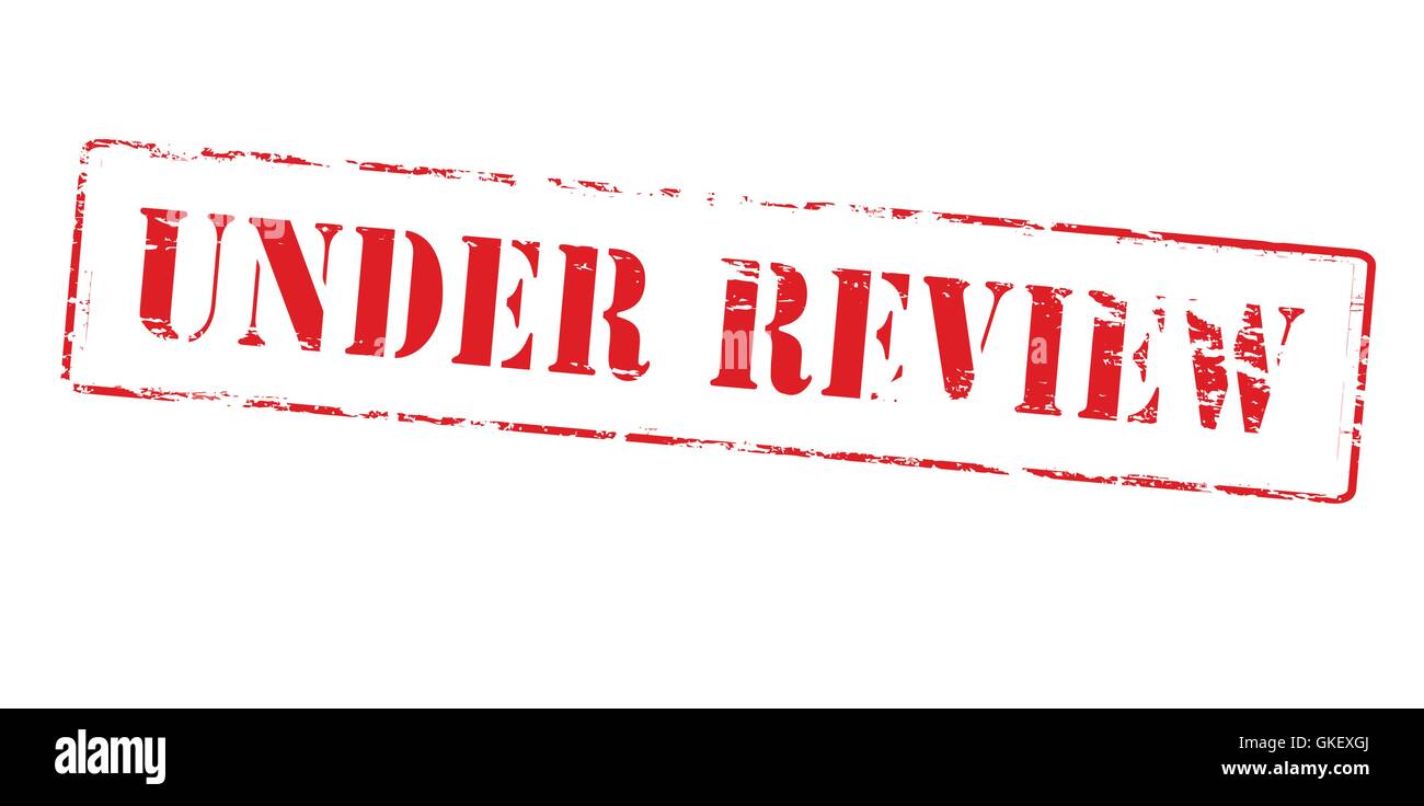 Under review symbol hi-res stock photography and images - Alamy