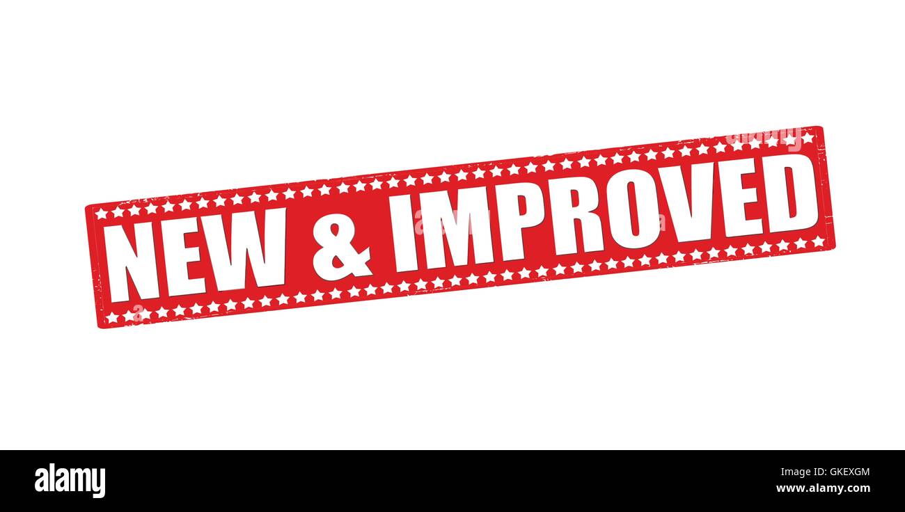New and improved Stock Vector Image & Art - Alamy