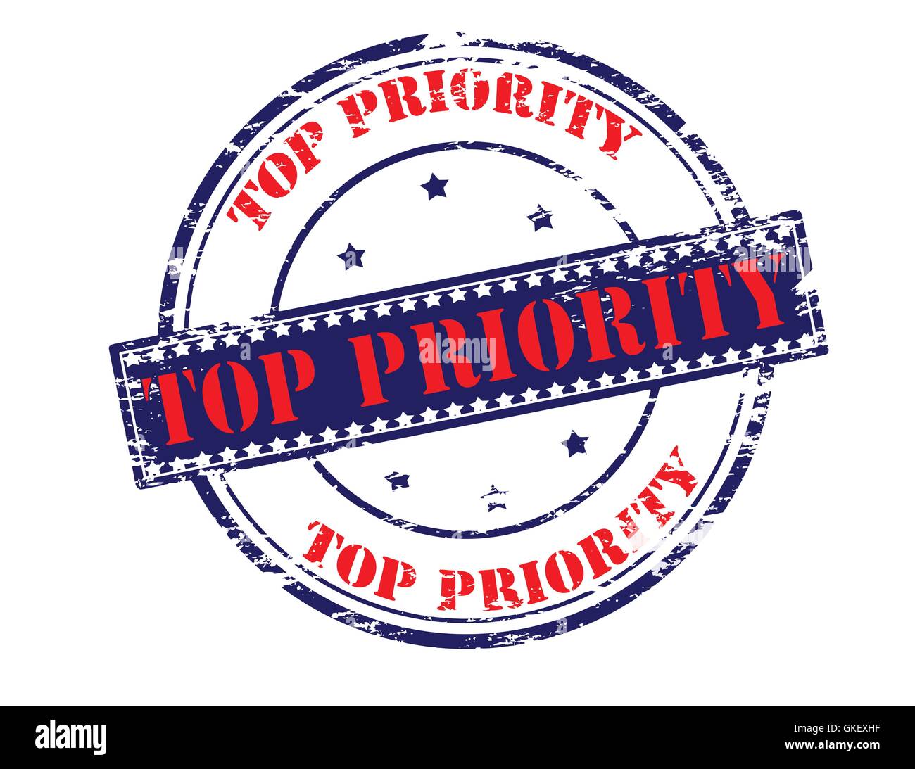 Rubber stamp top priority Stock Vector Images - Alamy