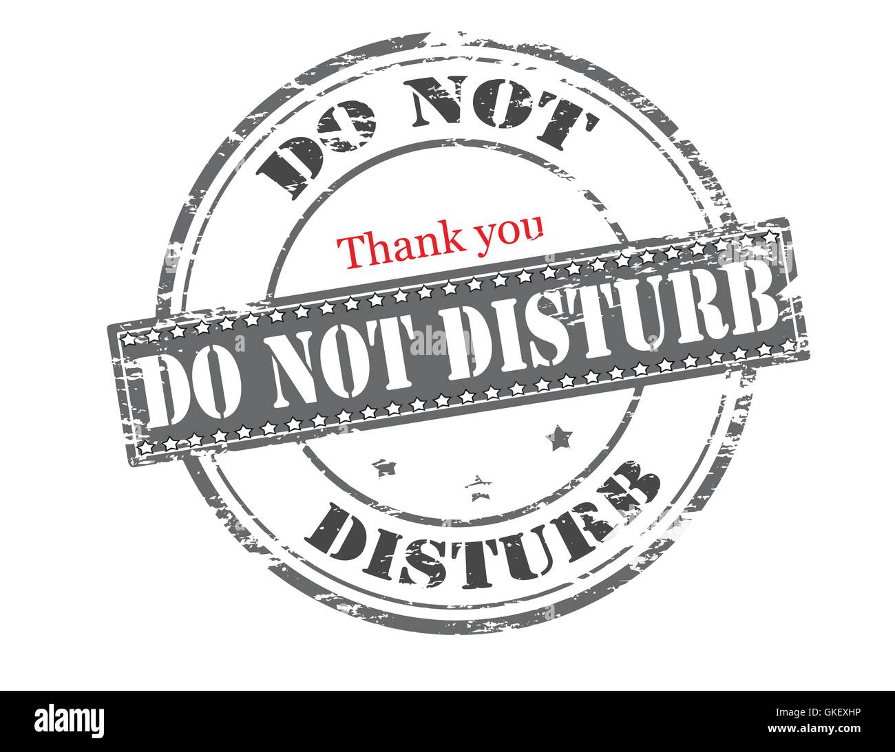 Do Not Disturb Stock Vector Image And Art Alamy