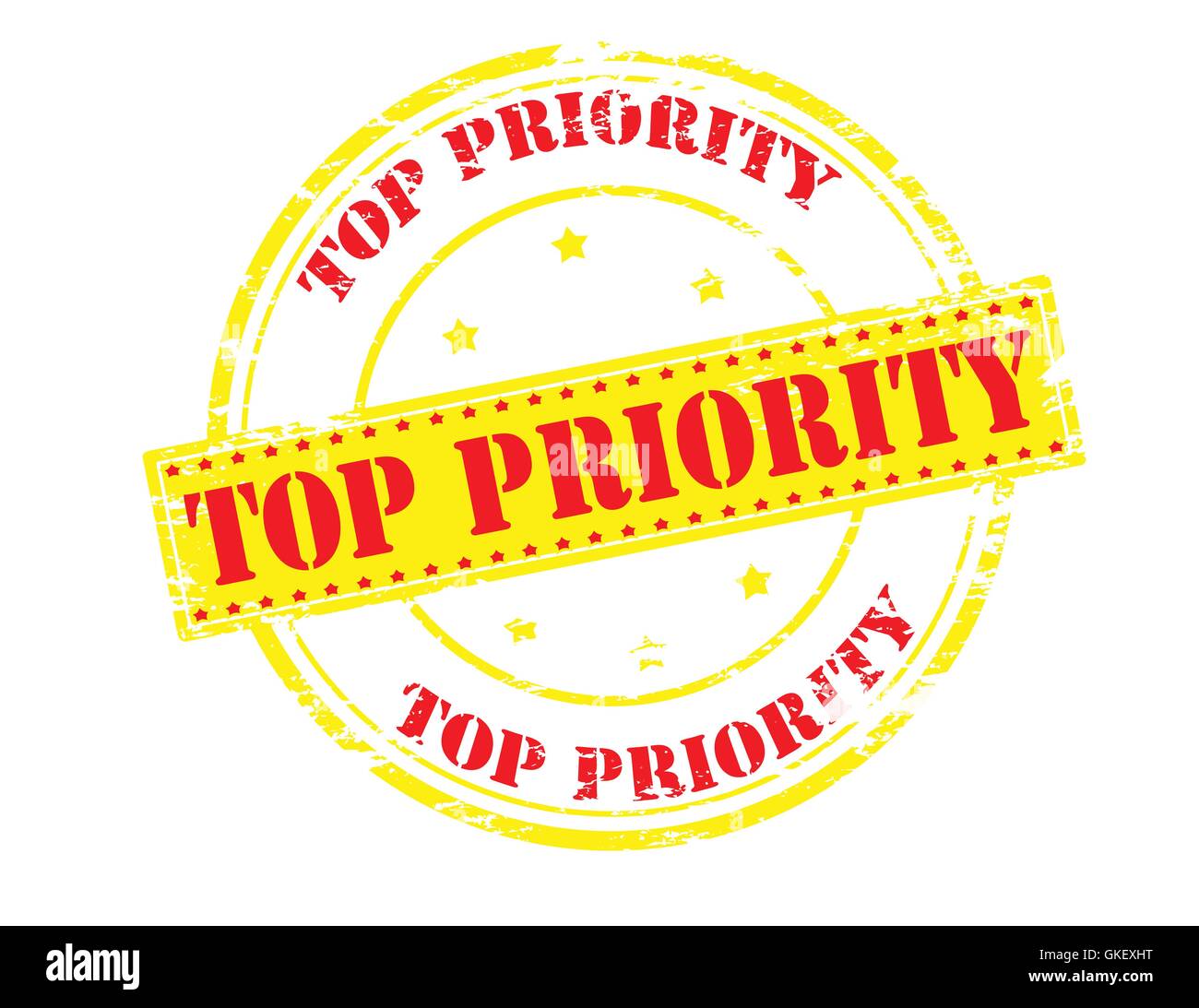 Rubber stamp top priority Stock Vector Images - Alamy