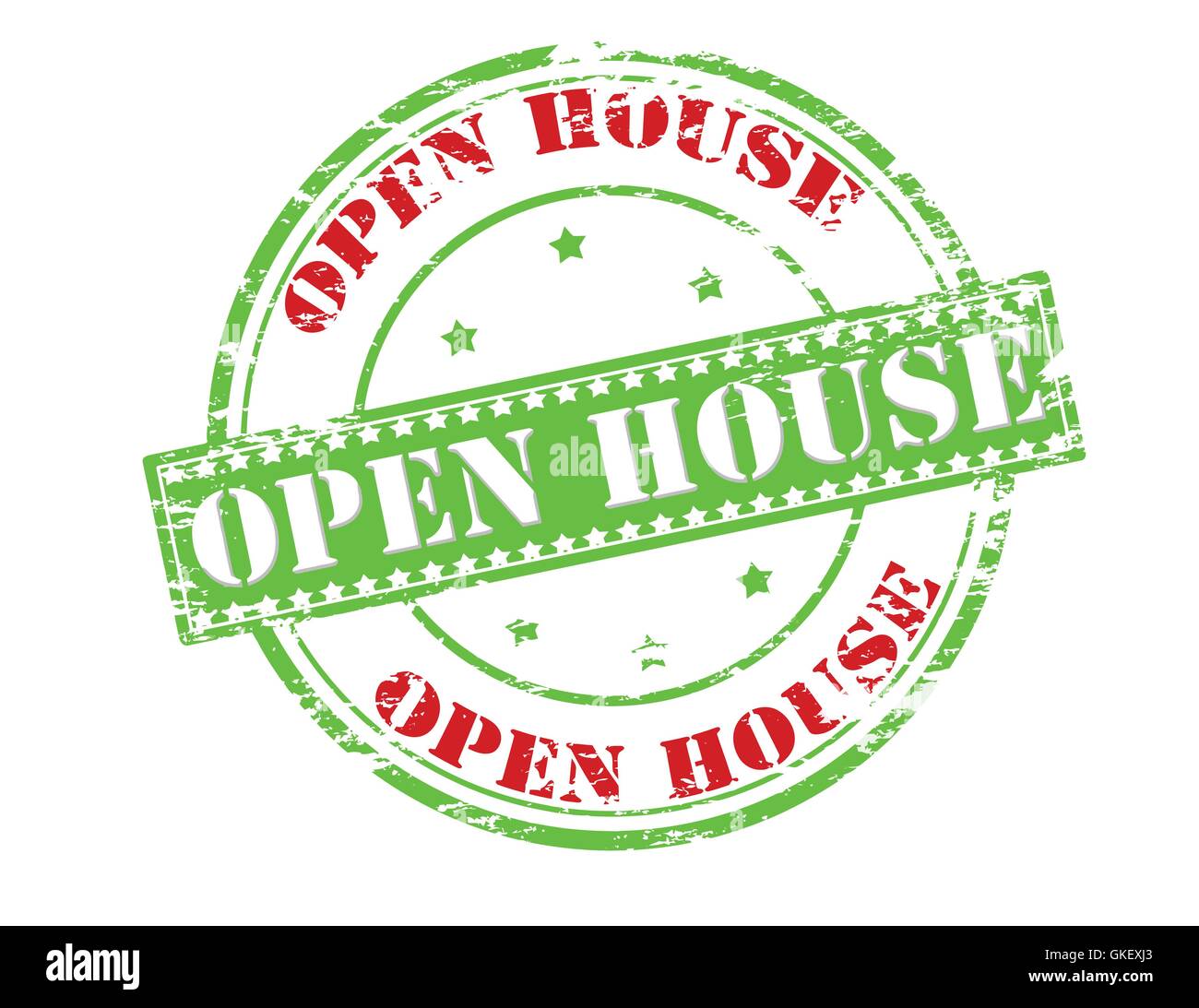 Open cottage Stock Vector Images - Alamy