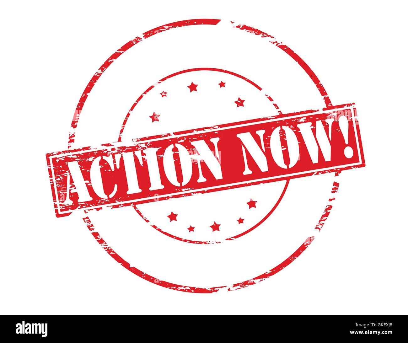 Red act now stamp hi-res stock photography and images - Alamy