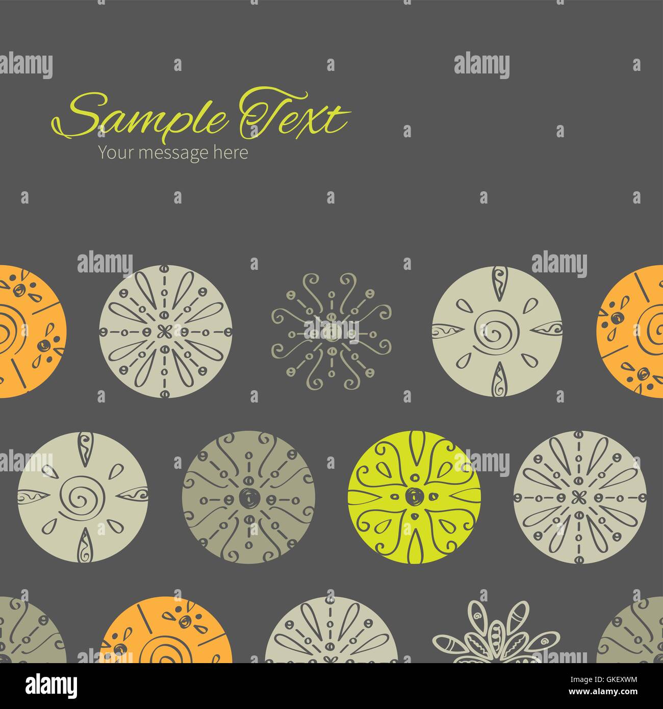 Seamless polka square pattern Stock Vector Images - Alamy