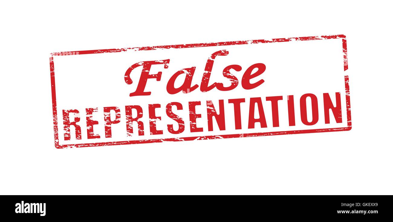 False representation Stock Vector Images - Alamy