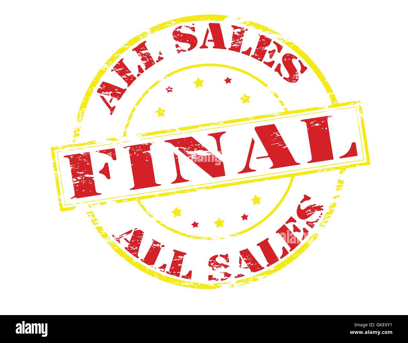 All sales final Stock Vector Image & Art - Alamy