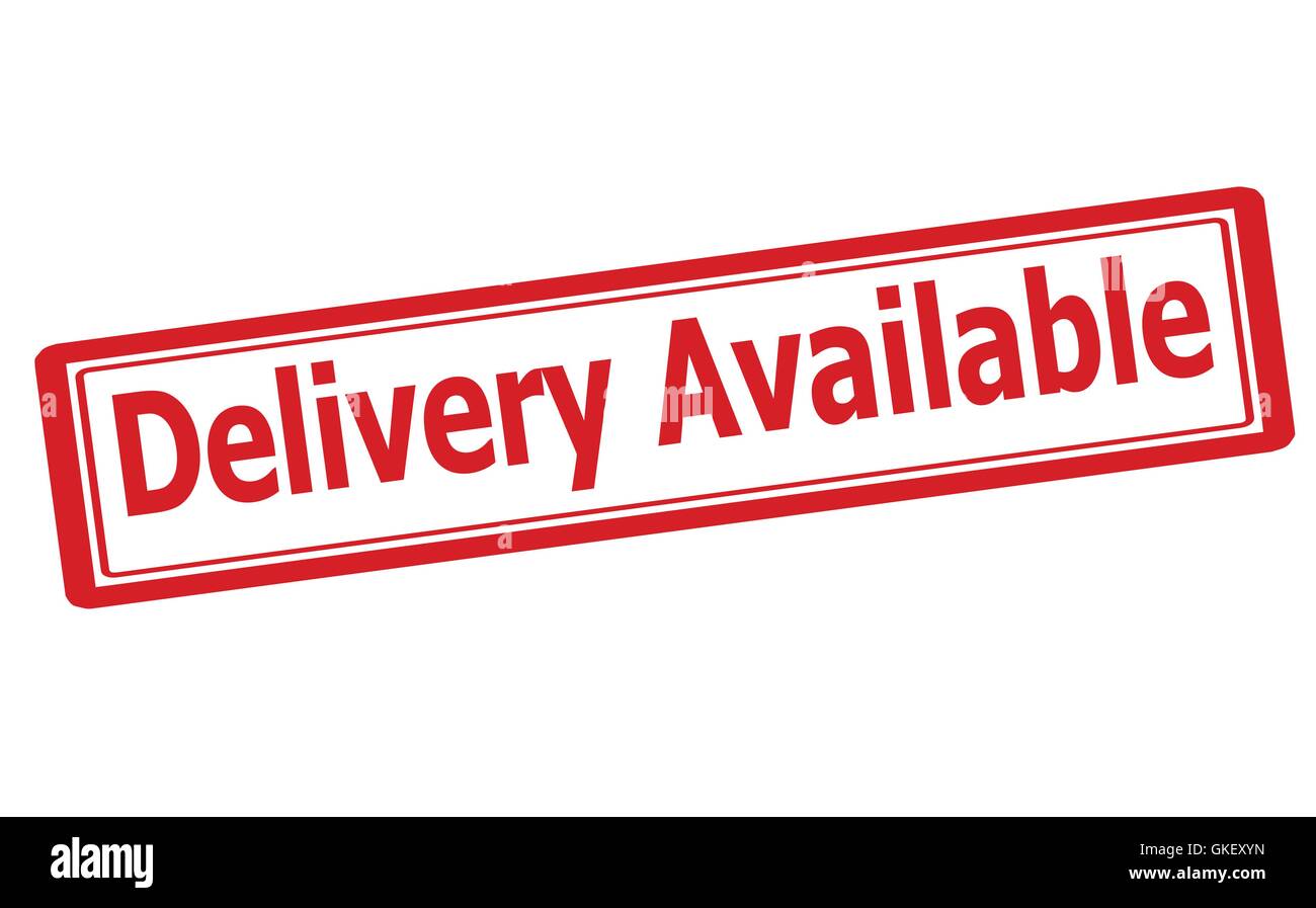 Delivery available hi-res stock photography and images - Alamy
