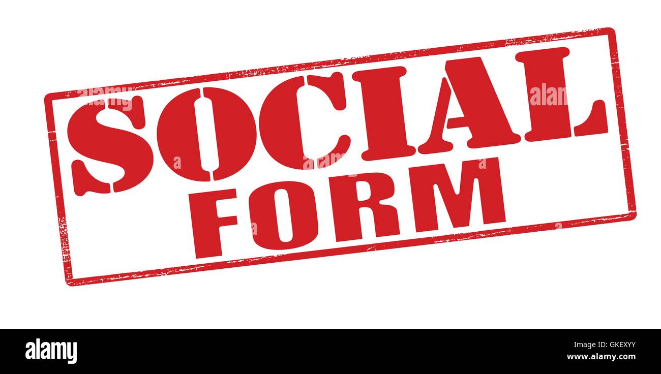 Social form hi-res stock photography and images - Alamy