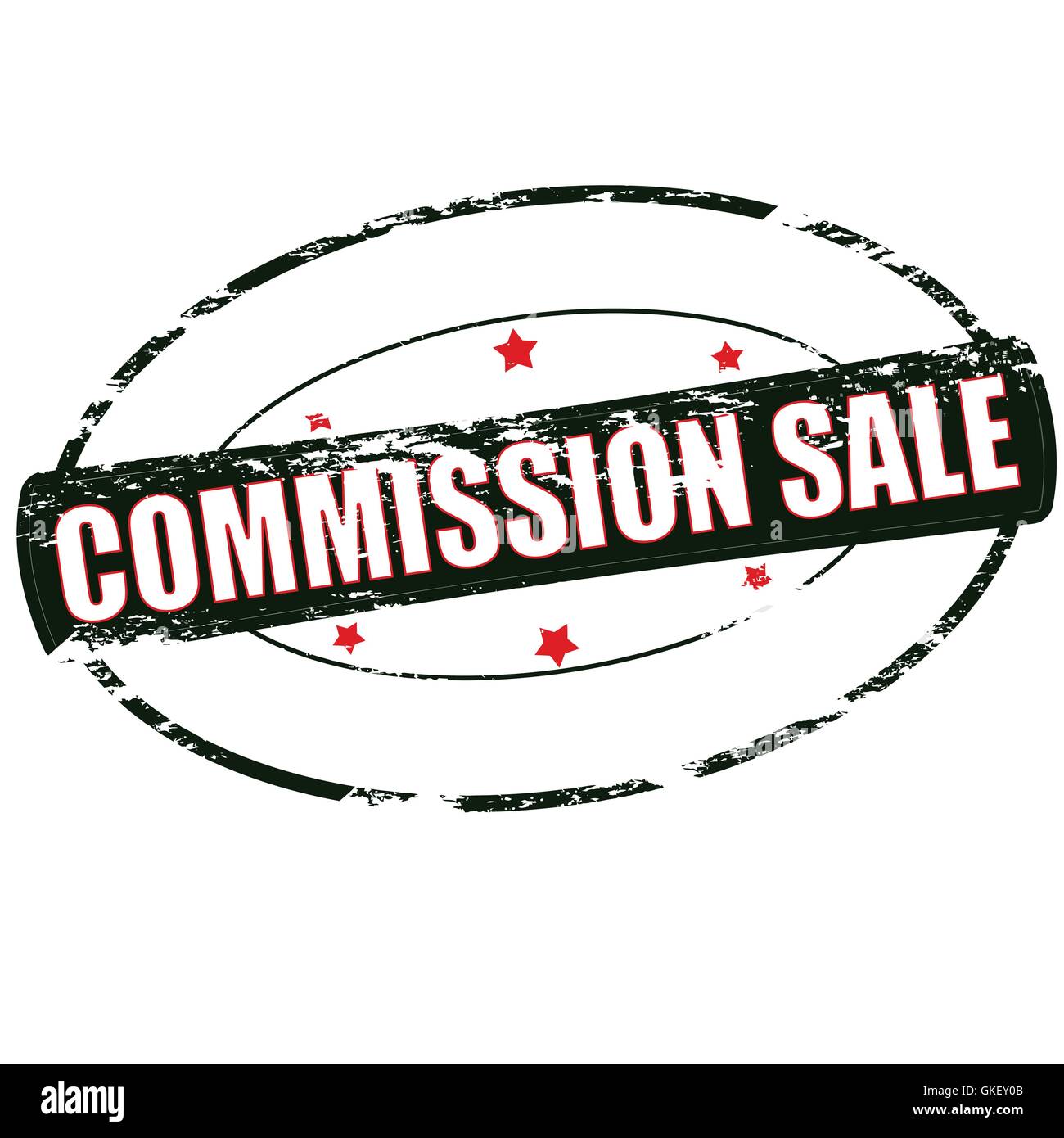 Commission stamp Stock Vector Images - Alamy