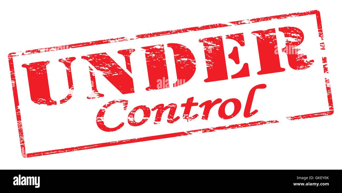 Under control stamp hi-res stock photography and images - Alamy
