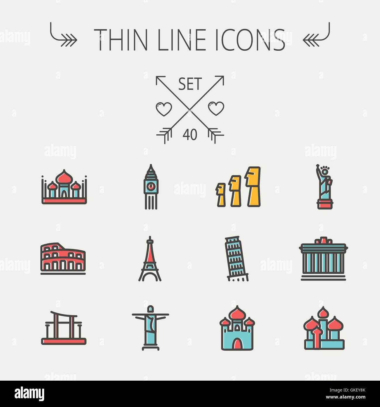 Spain madrid line travel Stock Vector Images - Alamy