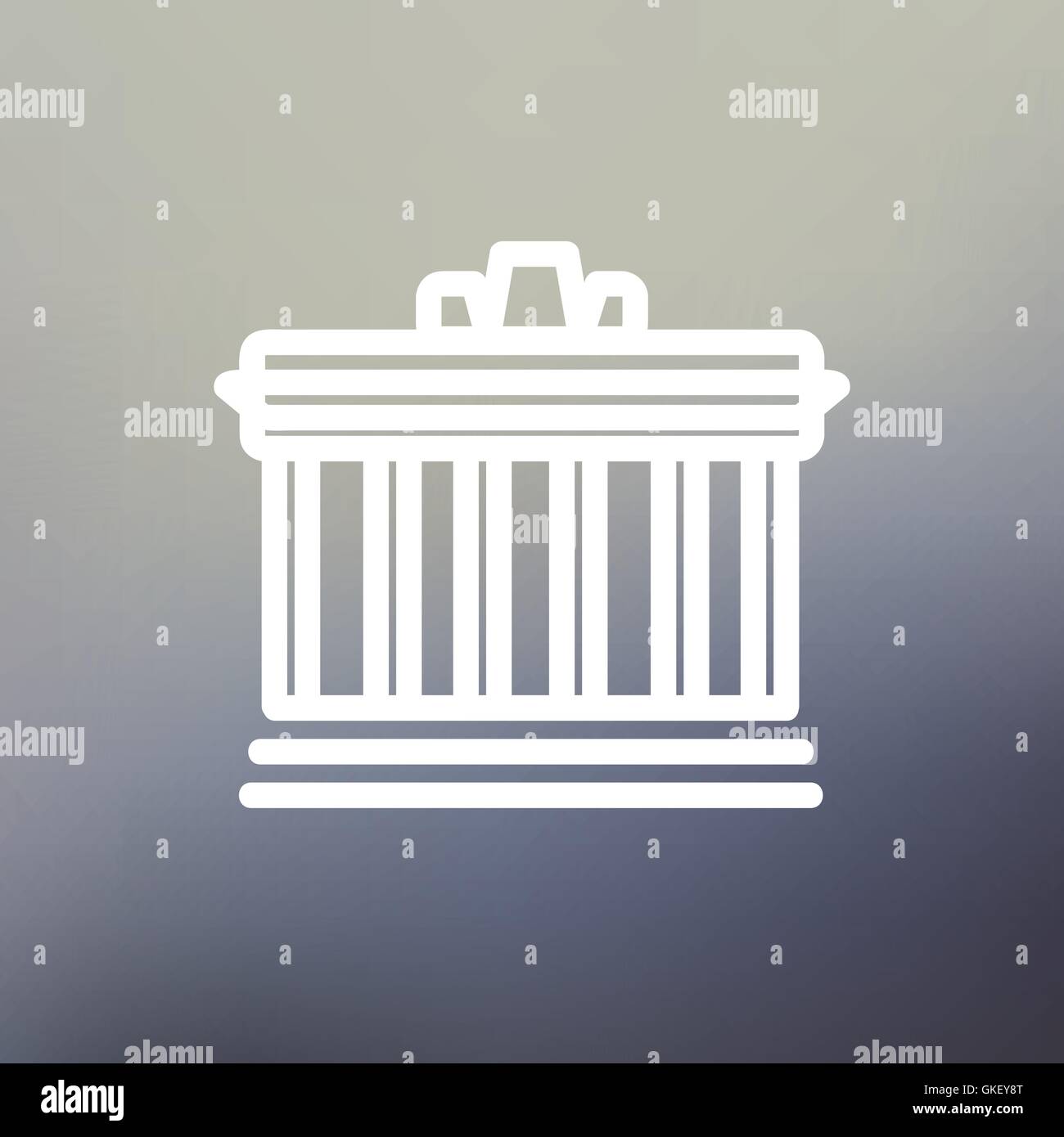 National Library thin line icon Stock Vector Image & Art - Alamy