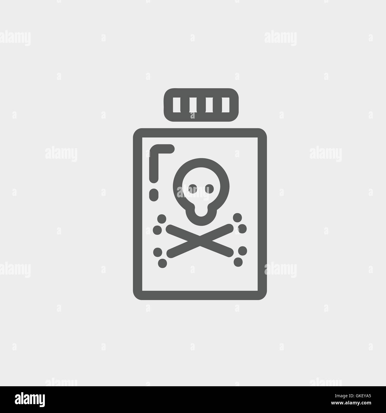 Icon poison venom Stock Vector Images - Alamy