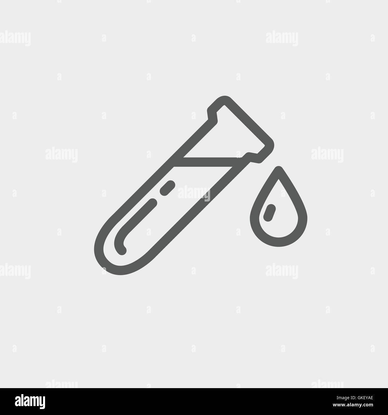 Water drop icon outline Black and White Stock Photos & Images - Alamy