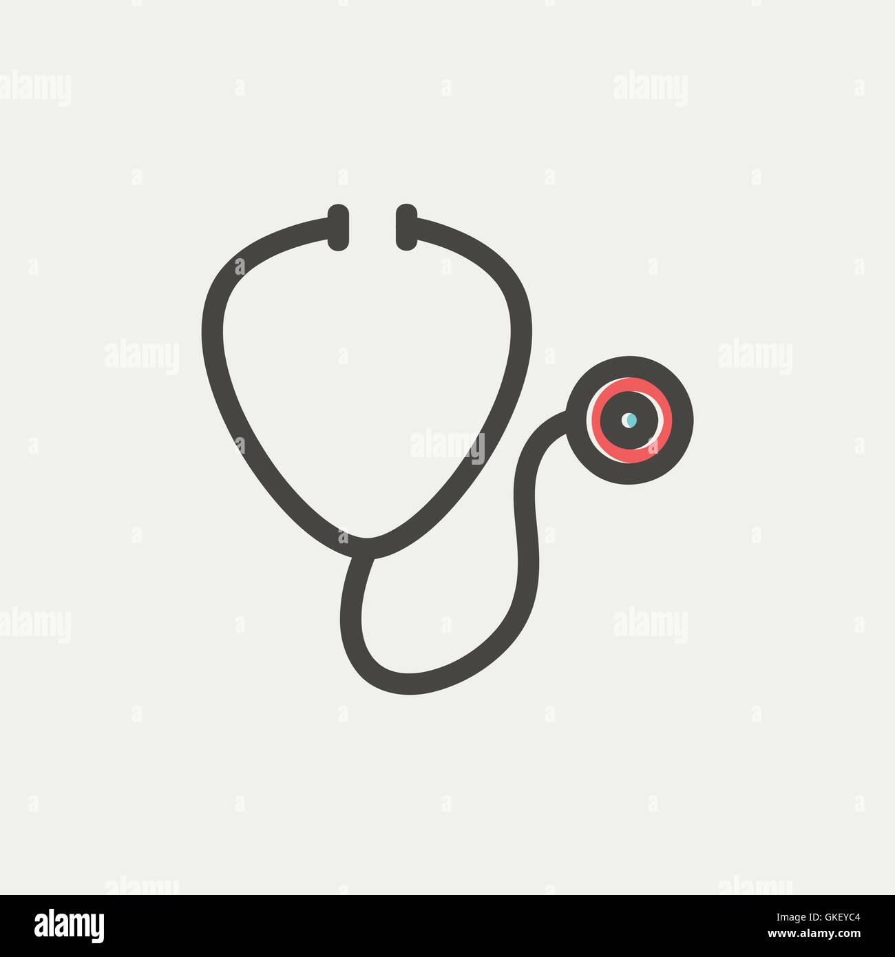 Long stethoscope design hi-res stock photography and images - Alamy