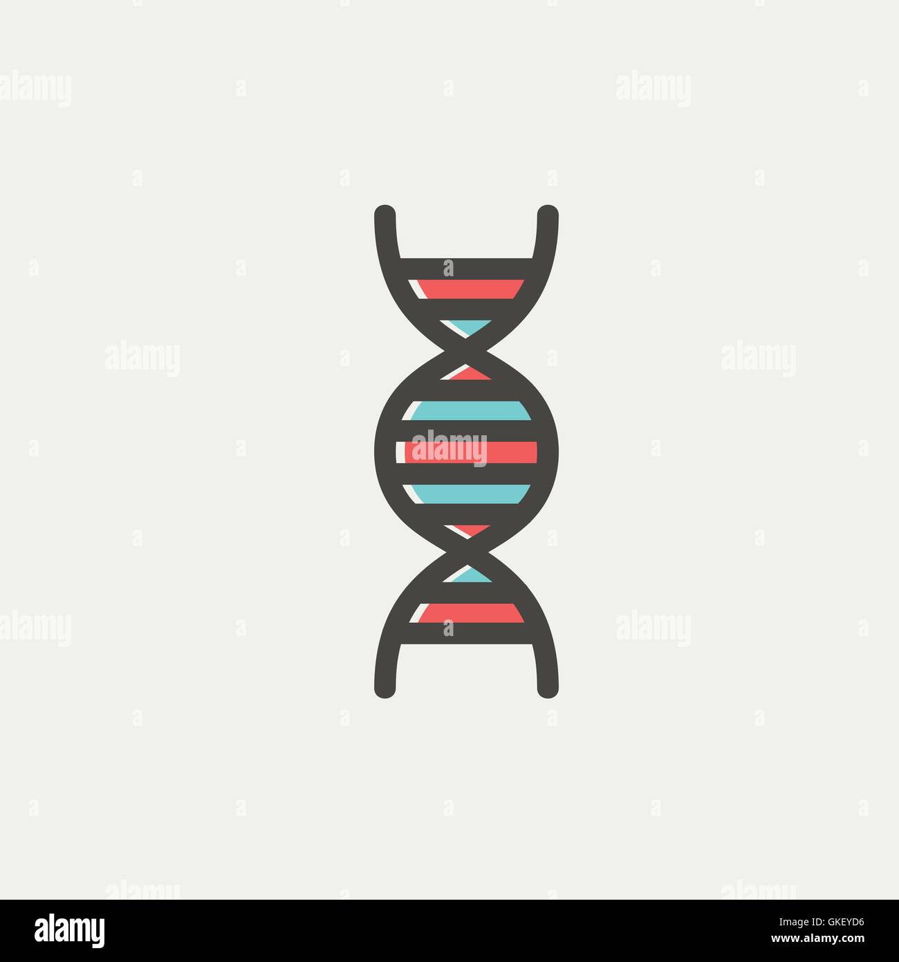 Human cloning dna research Stock Vector Images - Alamy