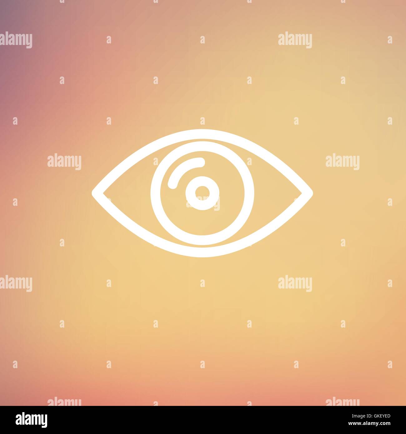 Perception eye Stock Vector Images - Alamy