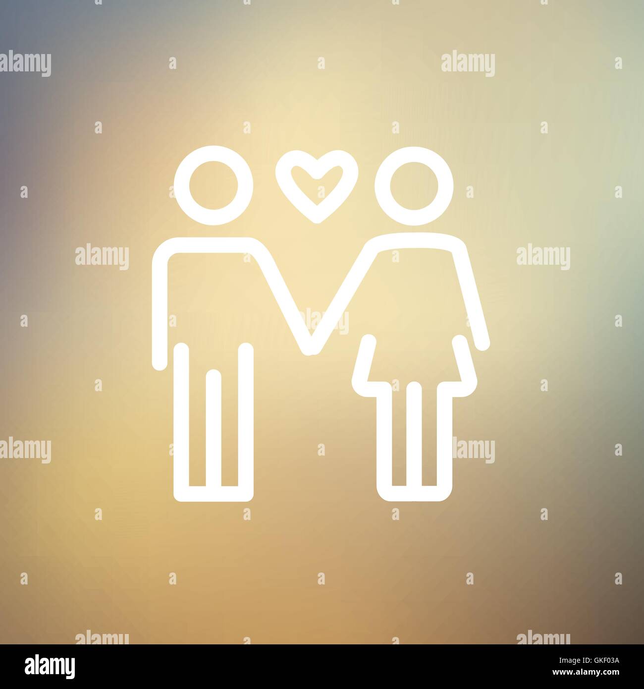 The model couple Stock Vector Images - Alamy
