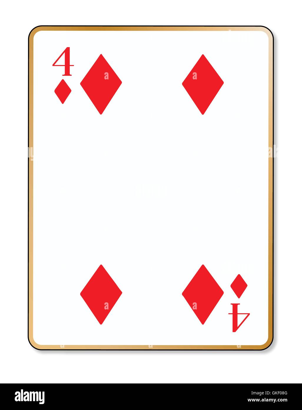 Four of diamonds hi-res stock photography and images - Alamy