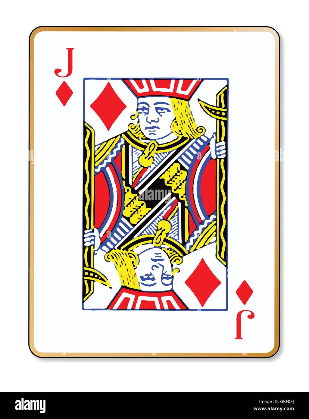 Playing Cards Jack Of Diamonds