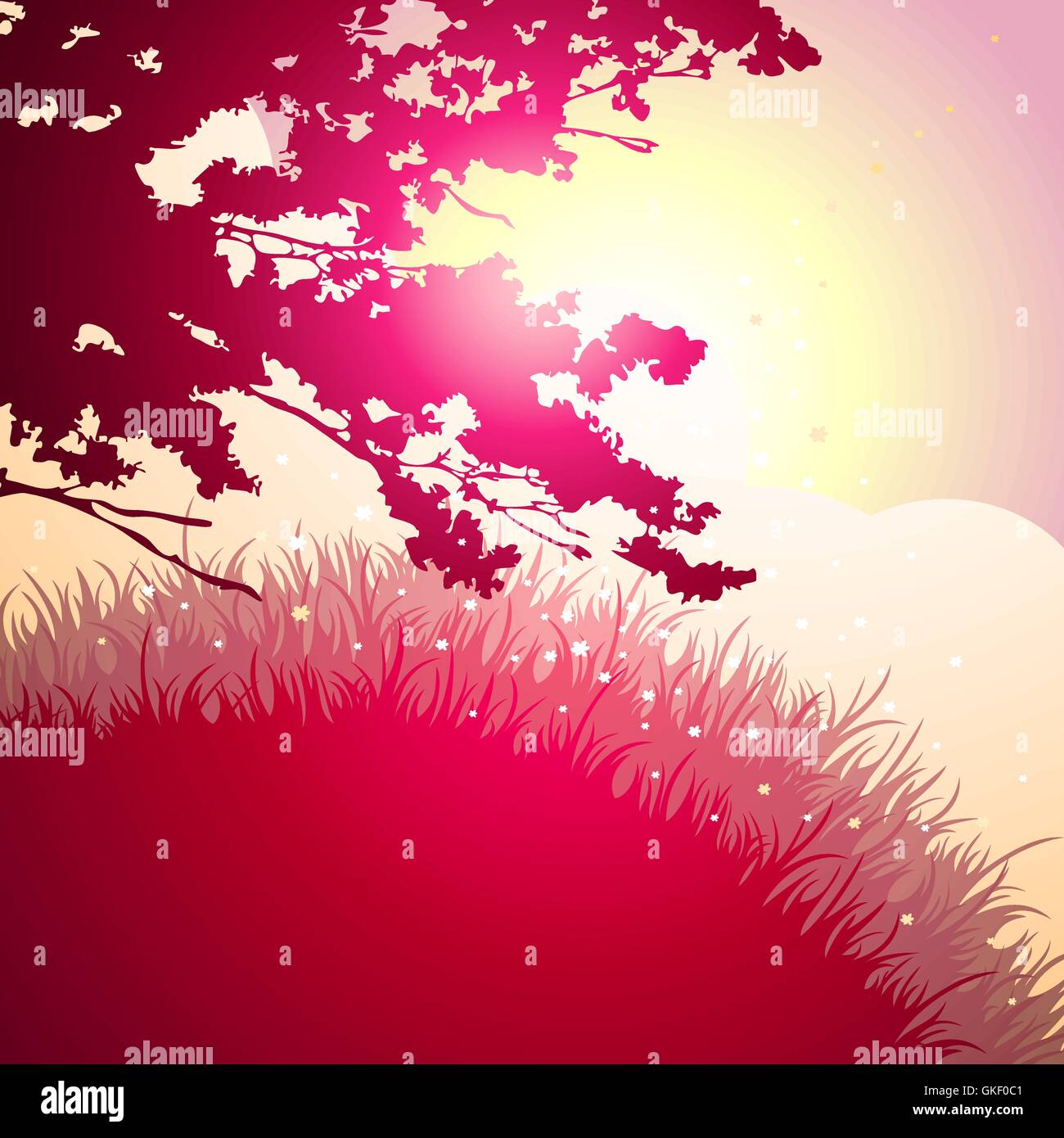 background with tree Stock Vector Image & Art - Alamy