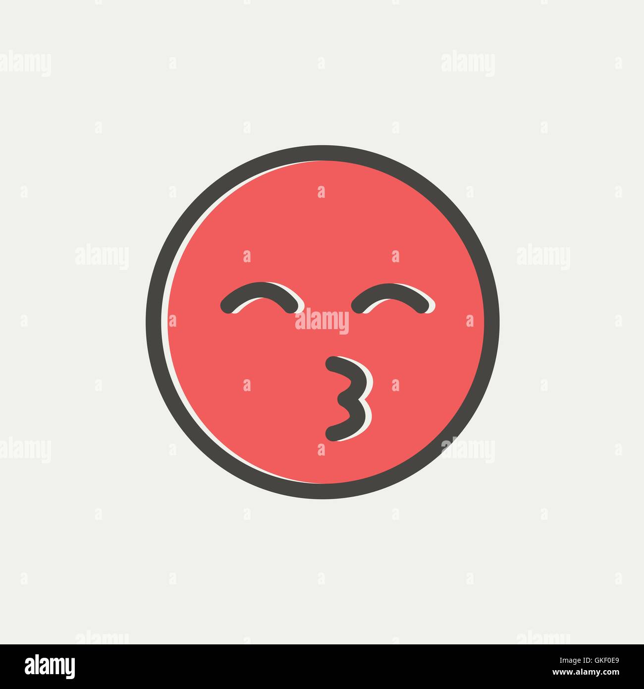 Face paper smiley Stock Vector Images - Alamy