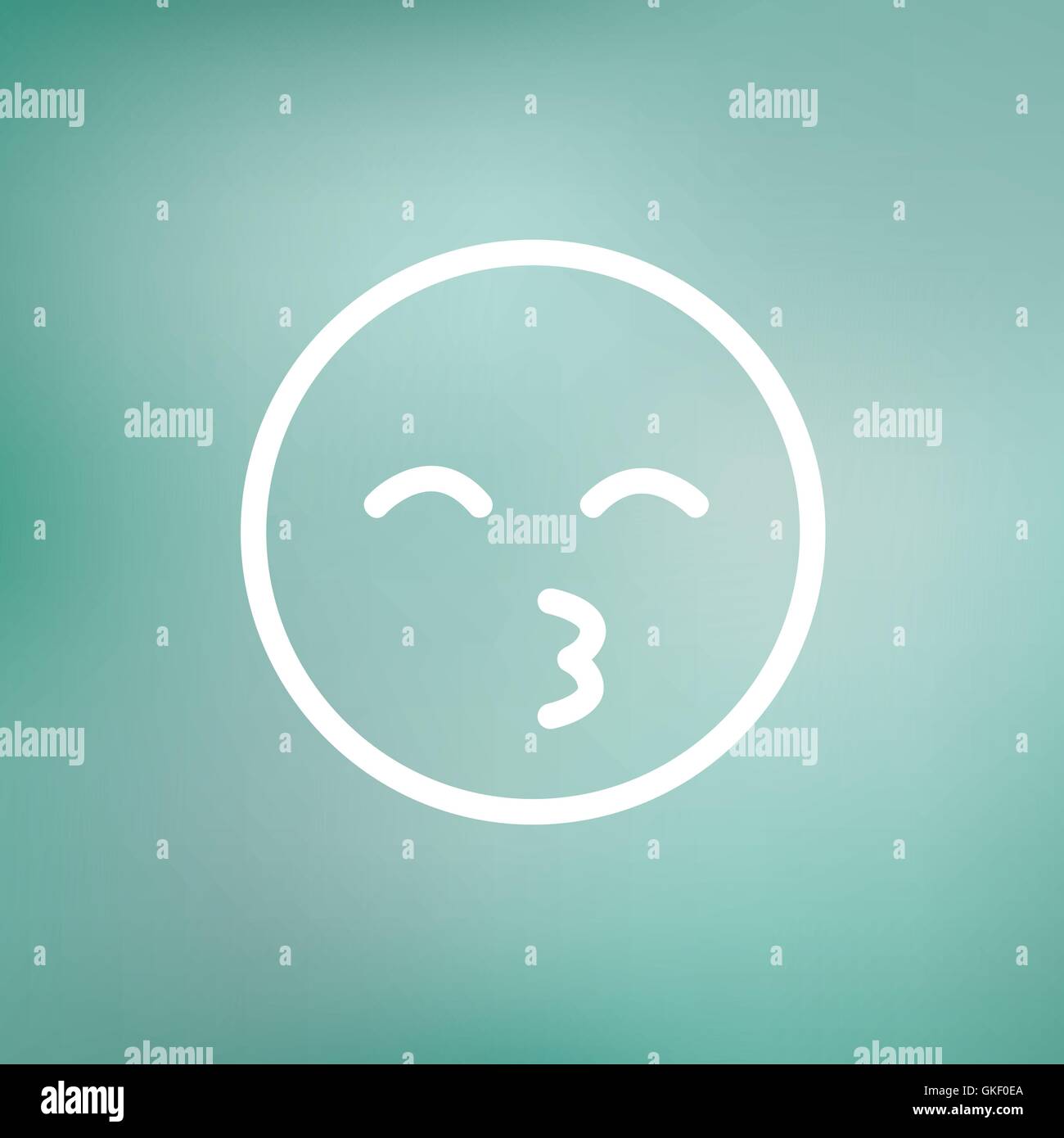 Face paper smiley Stock Vector Images - Alamy