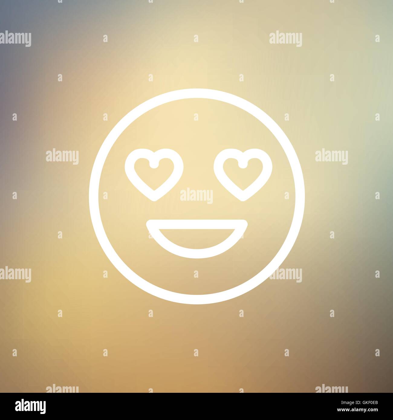 Love feeling icon Stock Vector Images - Alamy