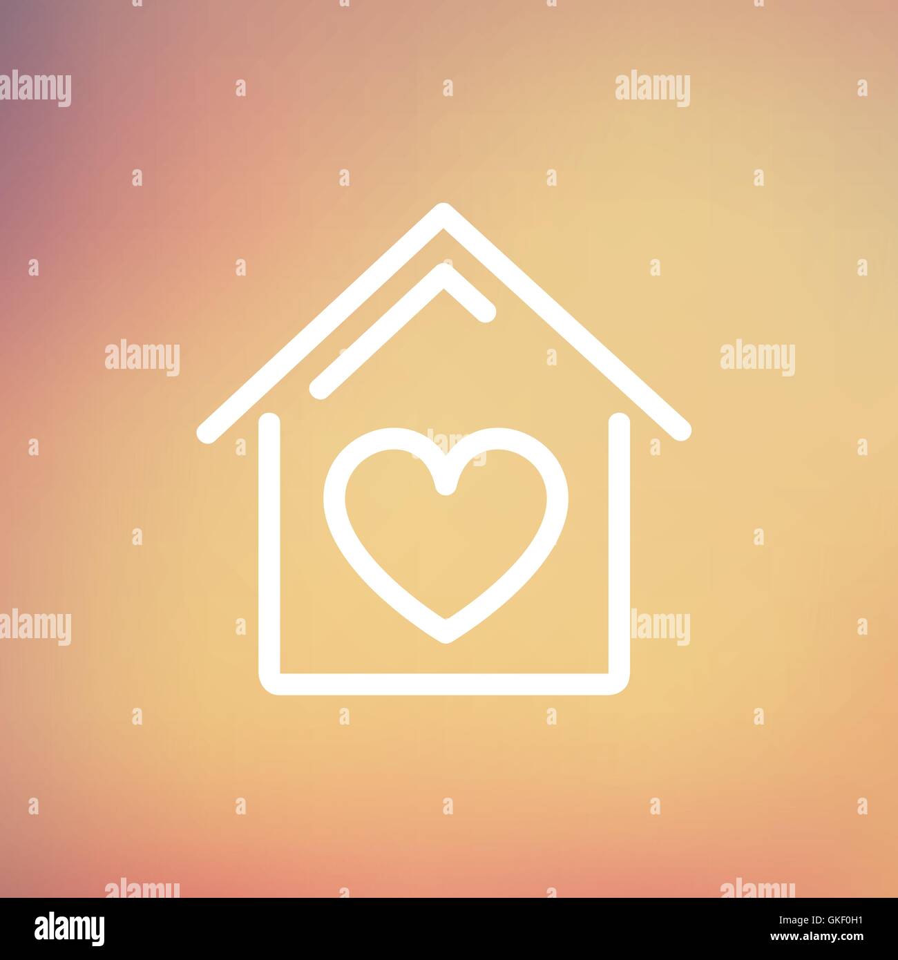 Outline light house logo Stock Vector Images - Alamy