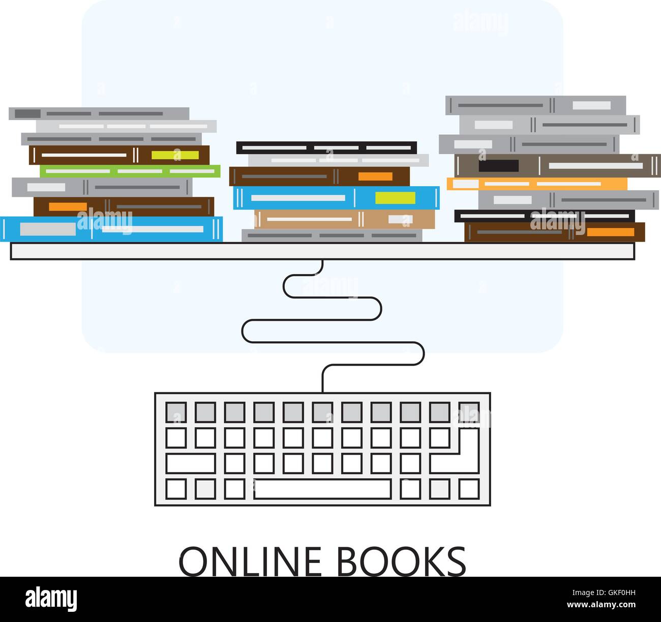 Flat on view Stock Vector Images - Alamy