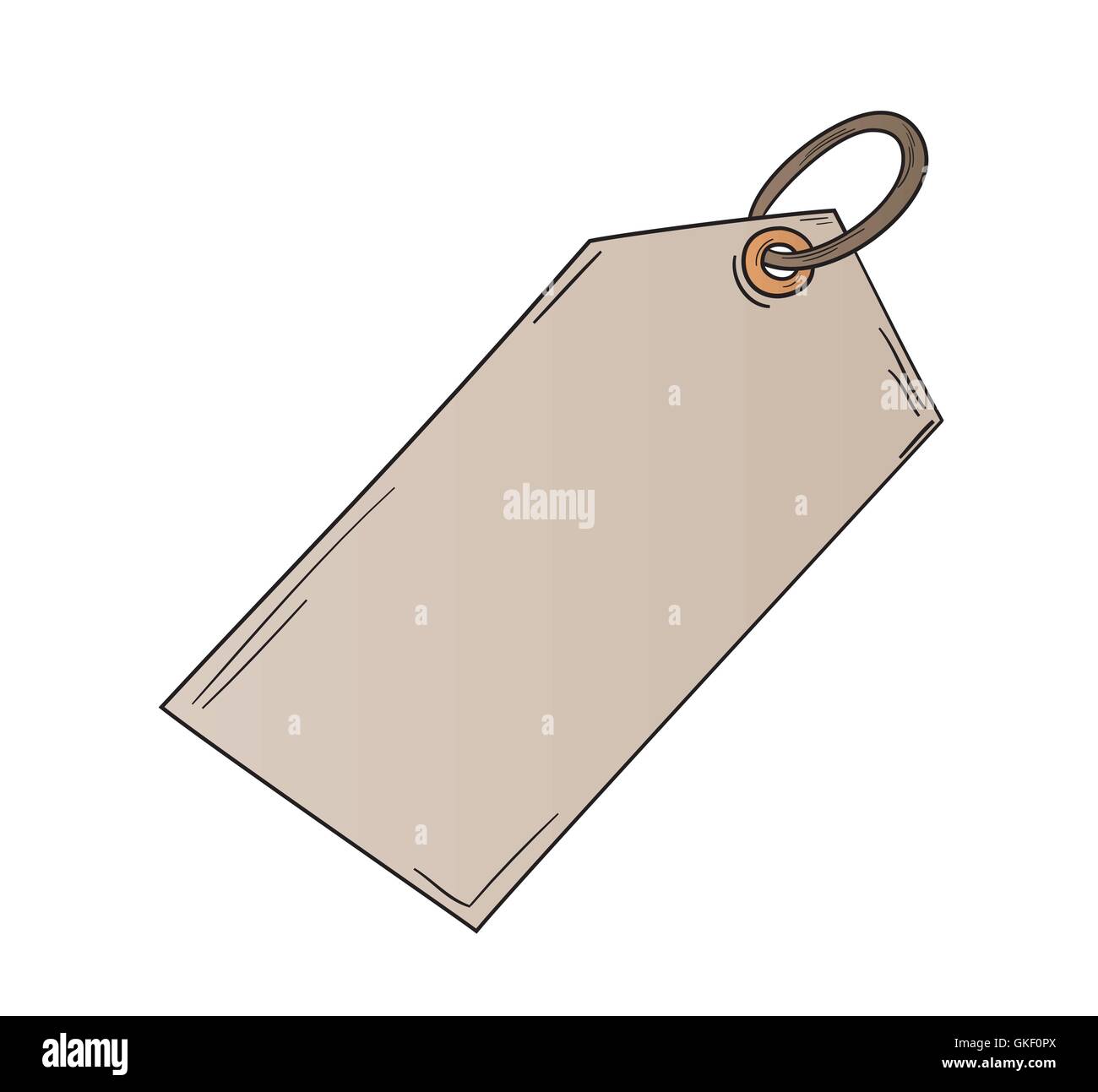 White blank label Stock Vector Images - Alamy