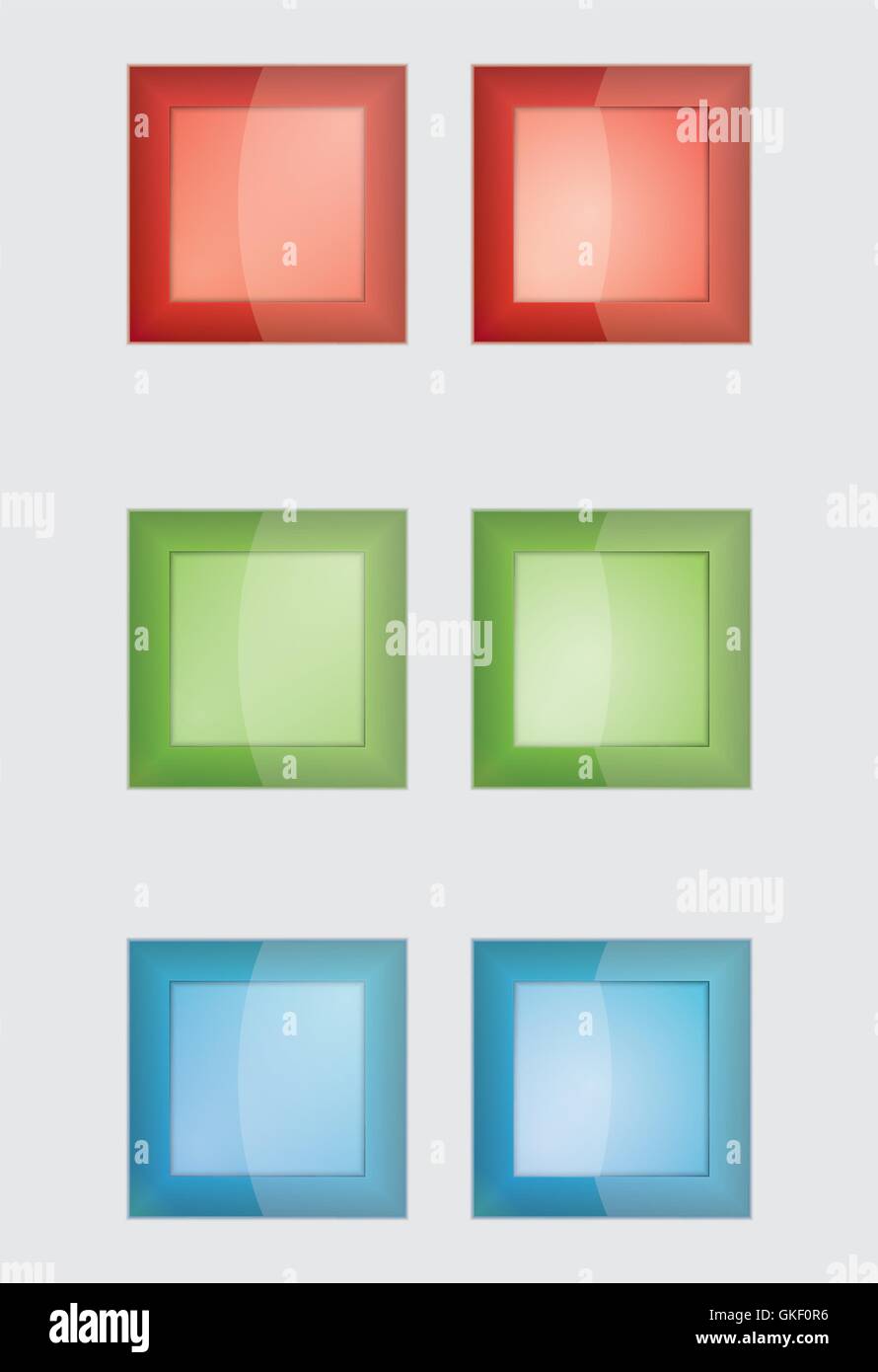 Six corner vector hi-res stock photography and images - Alamy