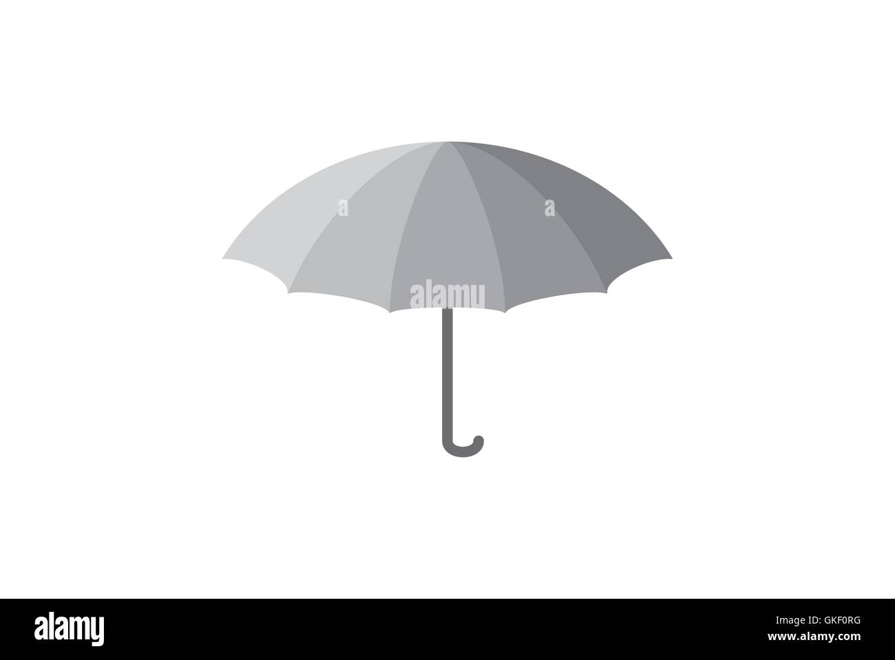 Umbrella illustration Stock Vector Images - Alamy