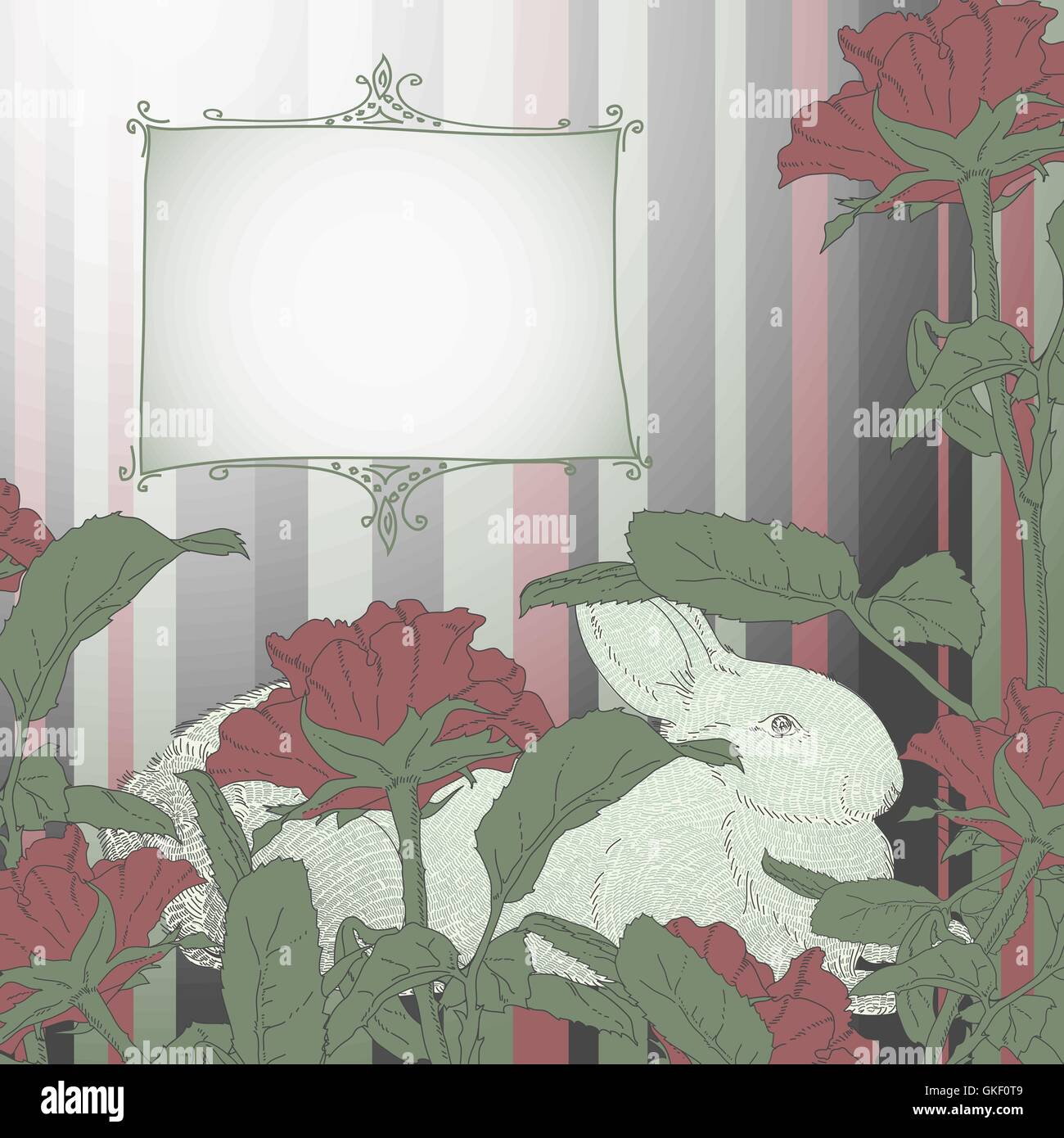 Rabbit ears plant Stock Vector Images - Alamy