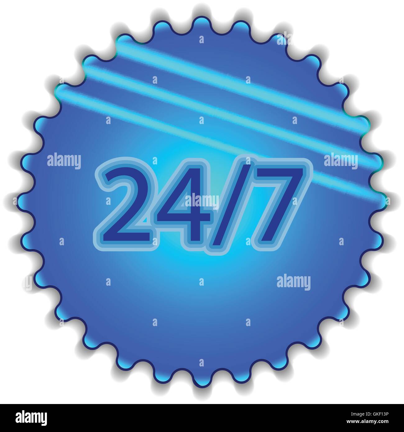 7 blue Stock Vector Images - Alamy