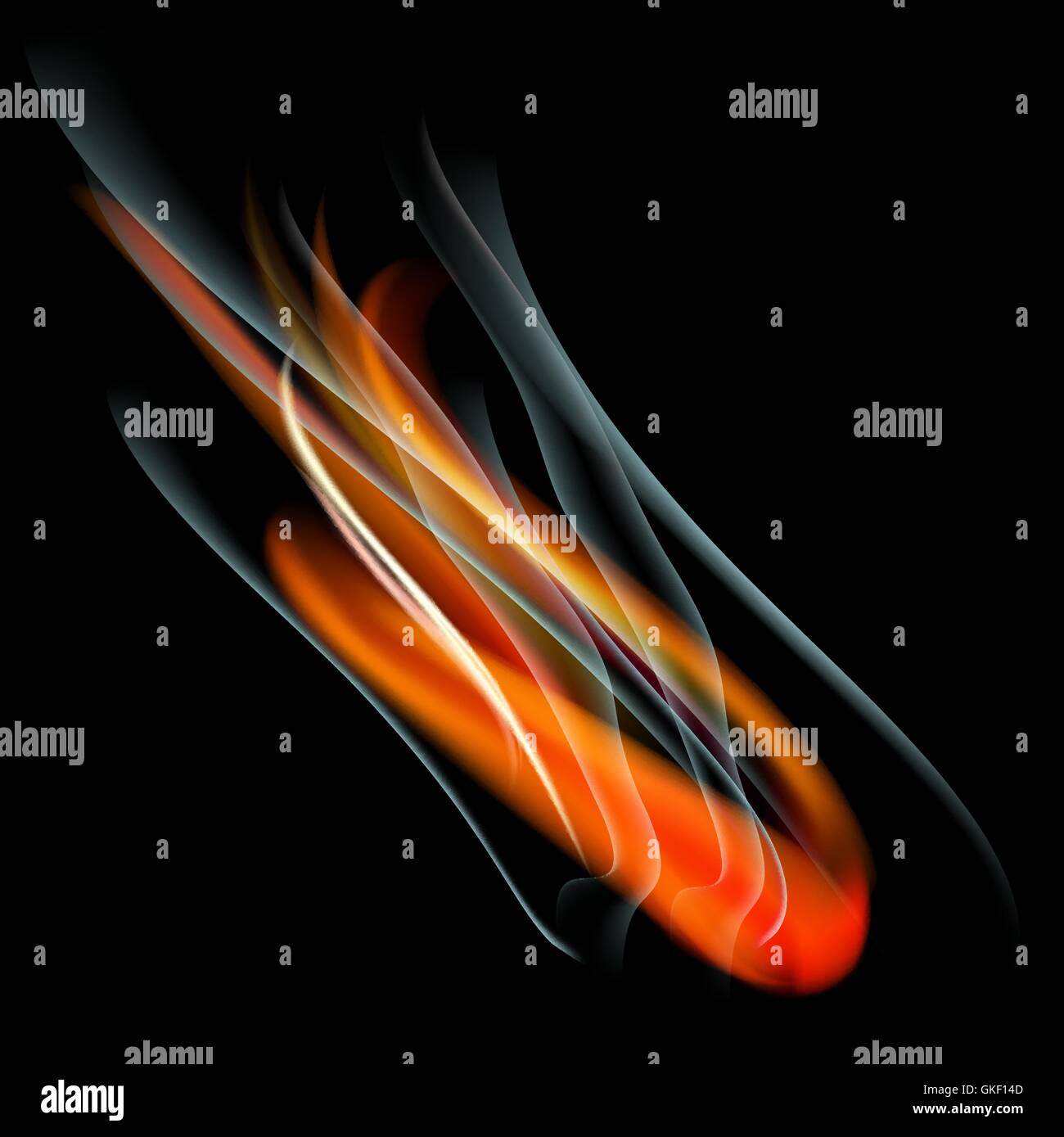 Burn flame fire vector abstract background Stock Vector Image & Art - Alamy